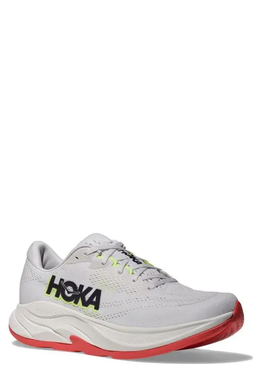 HOKA® Rincon 4 Athletic Sneakers - Frost/neon Yuzu
