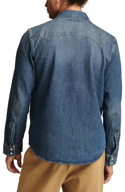 Lucky Brand Core Denim Western Snap-up Shirt