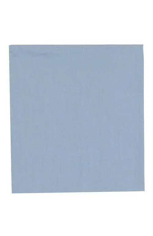 BROOKLYN BRIGADE Solid Cotton Pocket Square - Dusty Blue