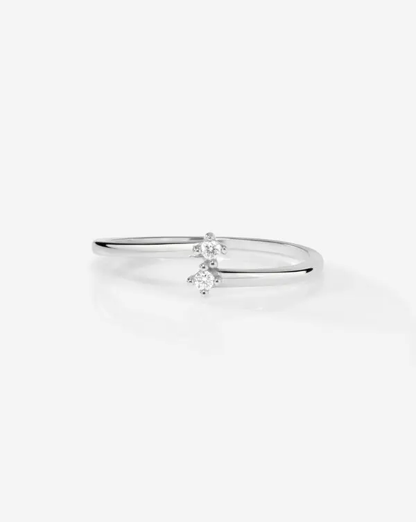 Ring Concierge Petite Diamond Wrap Ring - One-color