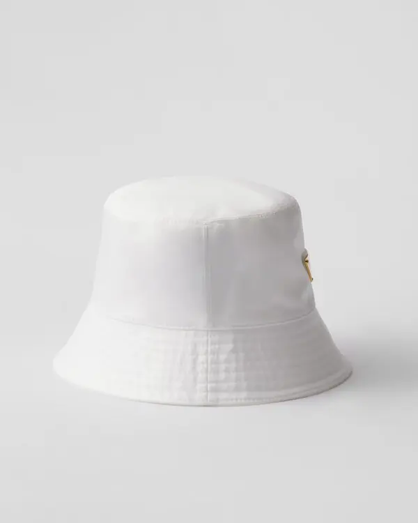 Prada Re-nylon Bucket Hat - White