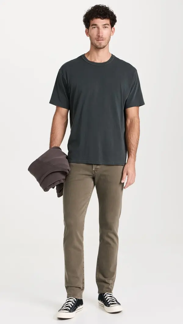 Citizens Of Humanity Box Tee - Charred Cedar