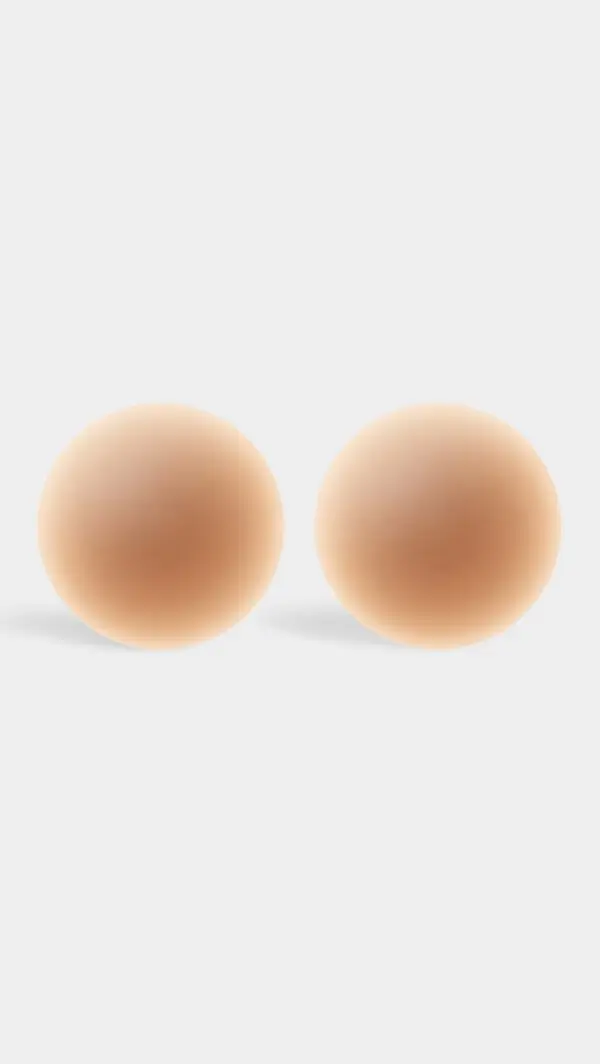 NOOD NEW YORK No Show Grippies Non Adhesive Covers - No. 5 Soft Tan