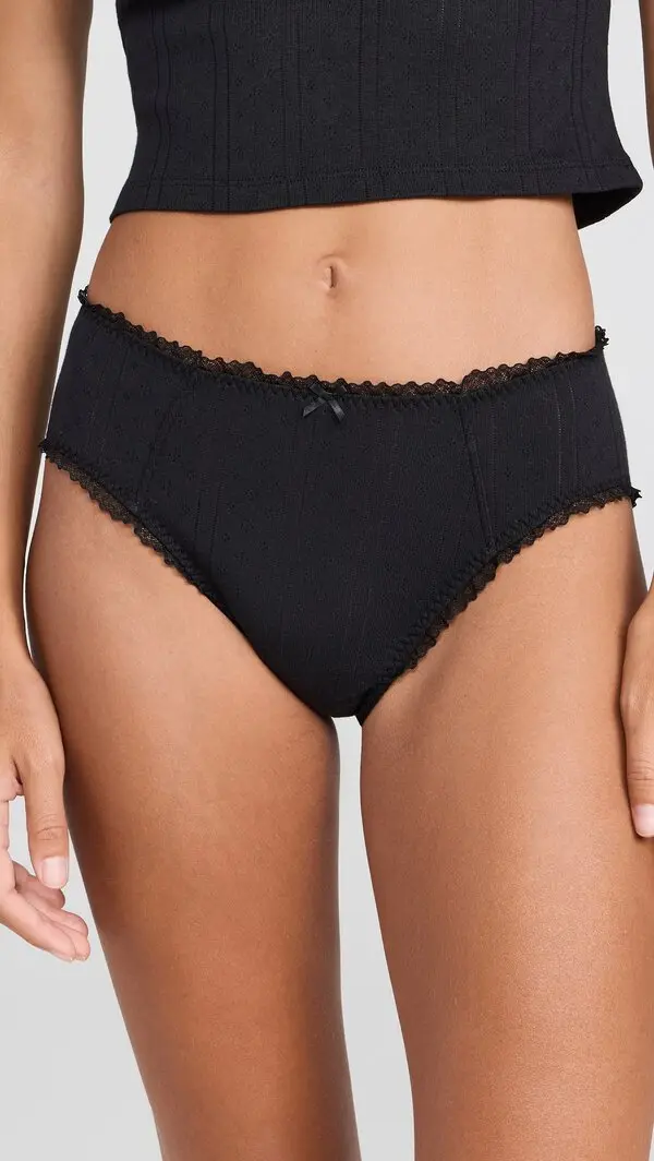 COUCOU The Cozy Briefs 3 Pack - Black