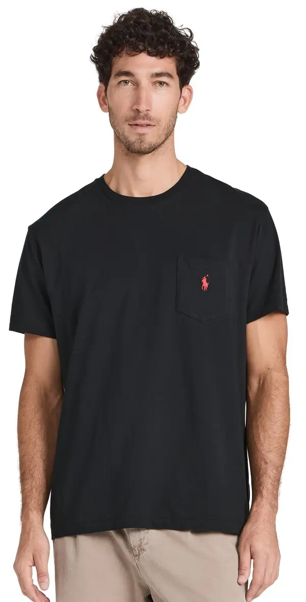 Polo Ralph Lauren Classic Fit Pocket Tee - Black