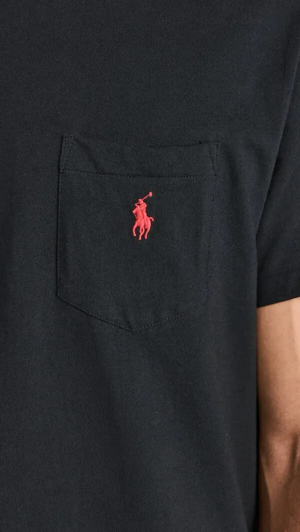 Polo Ralph Lauren Classic Fit Pocket Tee - Black