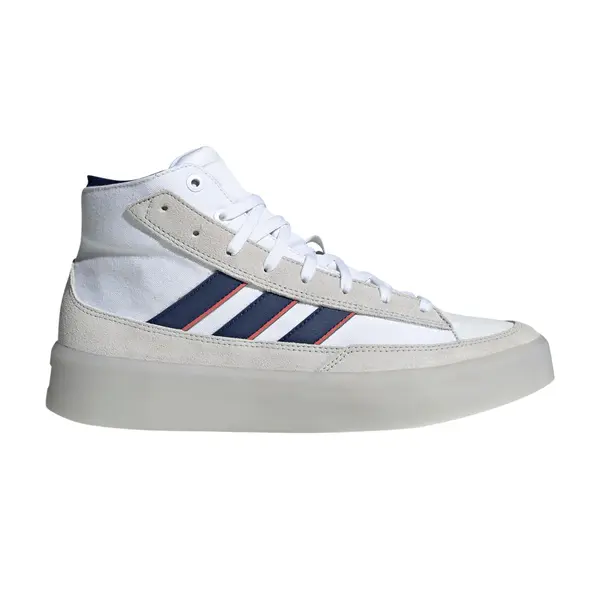 Adidas Znsored High Top Sneakers - White