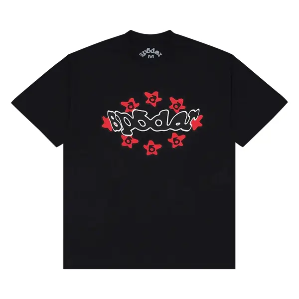 SP5DER Warped Tee - Black