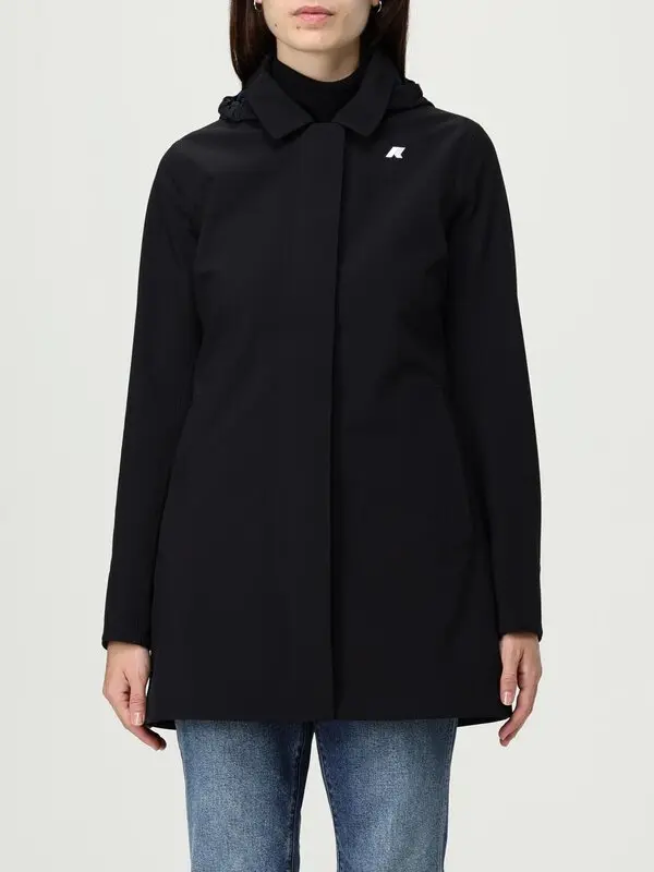K-WAY Waterproof Hooded Jacket - Black