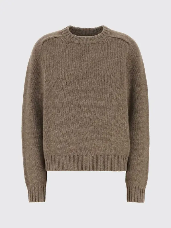 Khaite Long-sleeved Pure Cotton Crew Neck Jumper