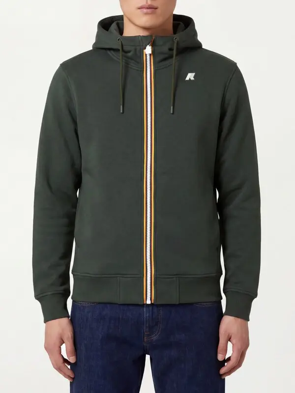 K-WAY Zip-up Hoodie - Green