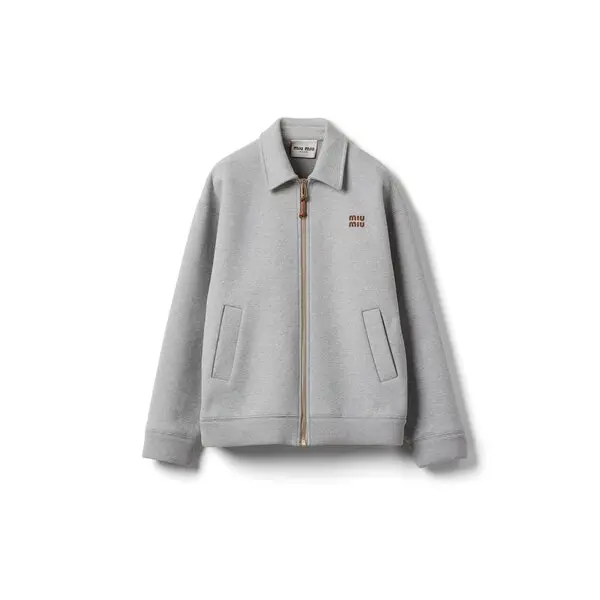 Miu Miu Jersey Blouson Jacket