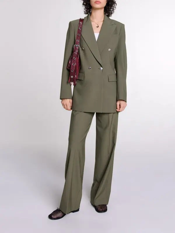 Maje Slim-fit Suit Jacket