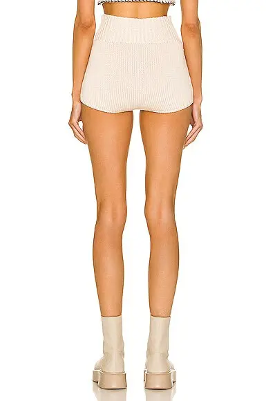 AISLING CAMPS Batty Rider Knit Shorts