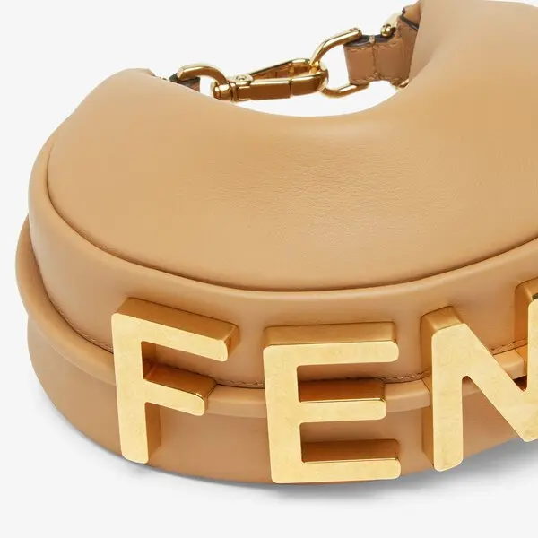 Fendi Fendigraphy Mini Nag - Beige