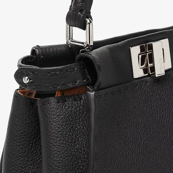 Fendi Peekaboo Mini Bag - Black