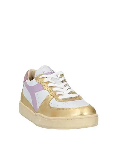 DIADORA HERITAGE Low-top Leather Sneakers - Gold