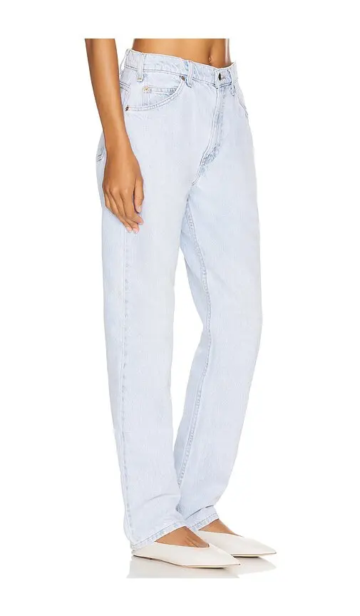 ALIGRACE Vintage Classic Relaxed Straight Jeans - Light