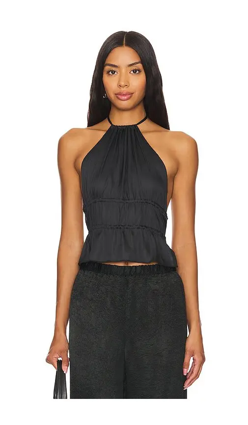 Lioness Legacy Halter Top - Onyx