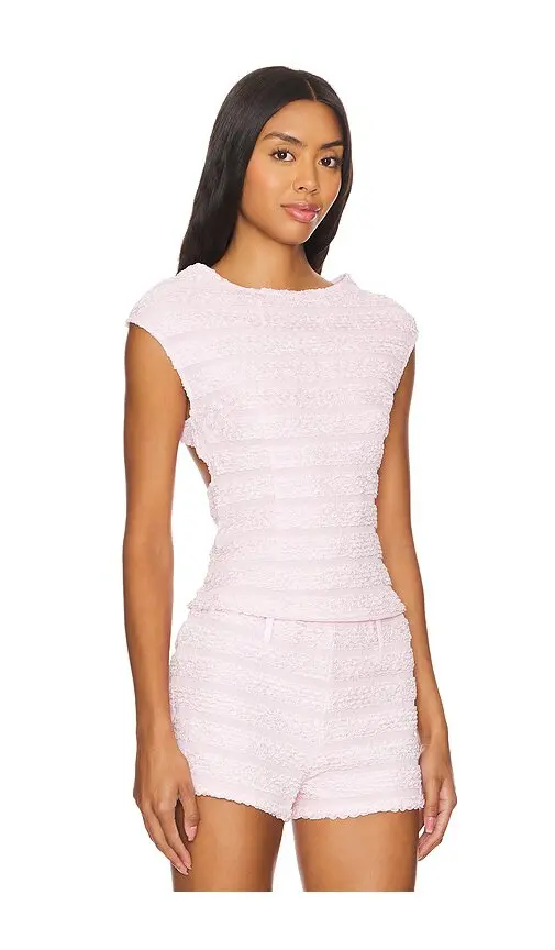 Lioness Uno Tie Top - Blush