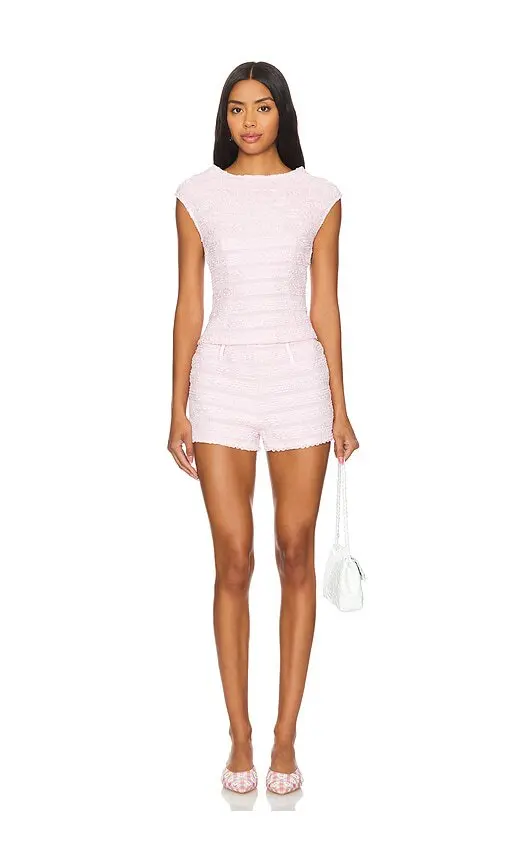 Lioness Uno Tie Top - Blush
