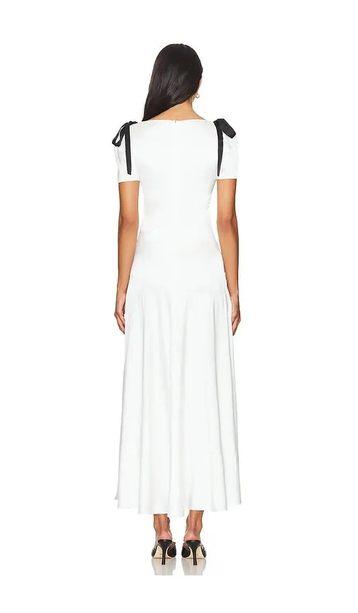 chinese dress ladies Dratini Evolution Porcelain Cap Sleeve Scoop Maxi Dress main image 1