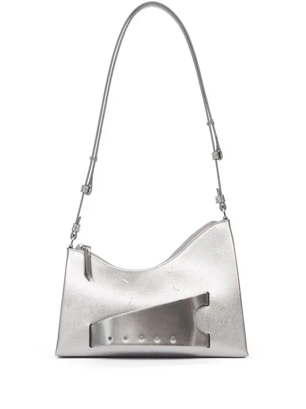 MAISON MARGIELA Snatched Hobo Bag - Silver