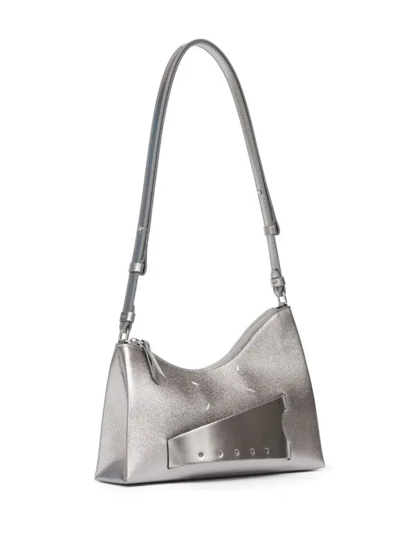 MAISON MARGIELA Snatched Hobo Bag - Silver