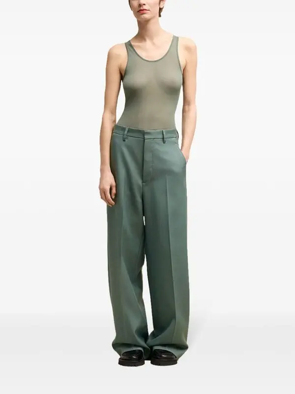 AMI Paris Large-fit Wool Trousers