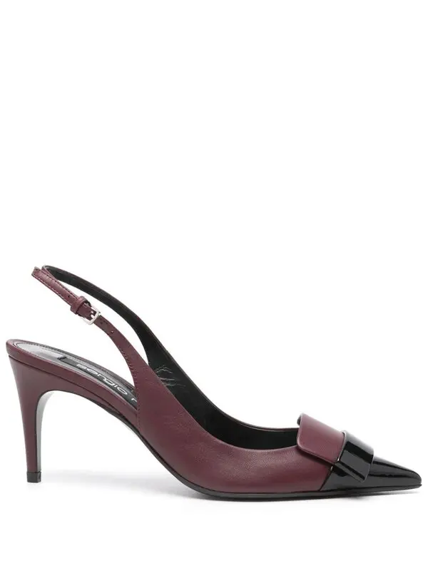 SERGIO ROSSI Sr1 75mm Slingback Pumps