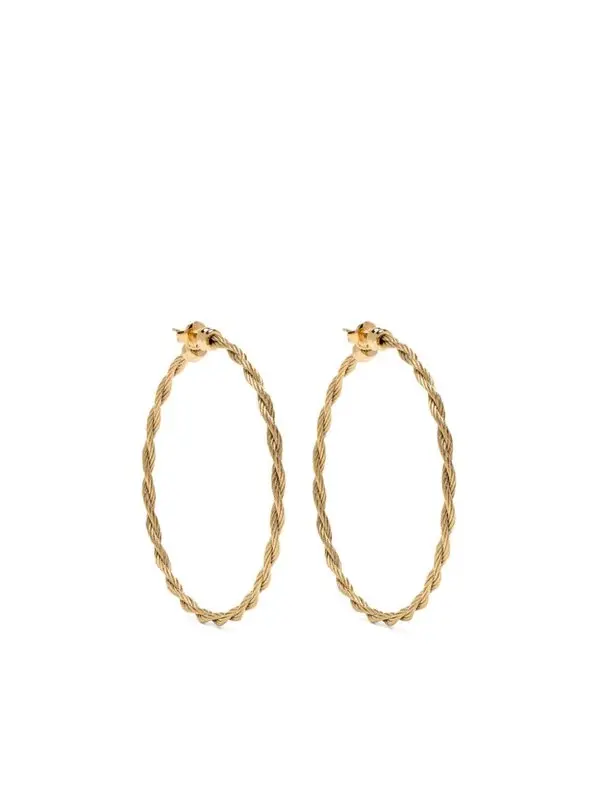 CHARRIOL Love Twist Hoop Earrings - Gold