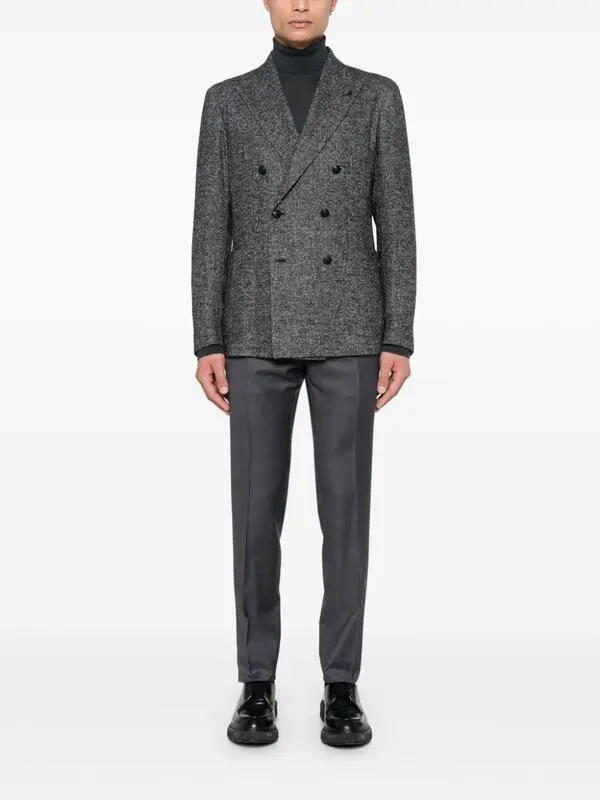 Incotex Wool Trousers - Grey