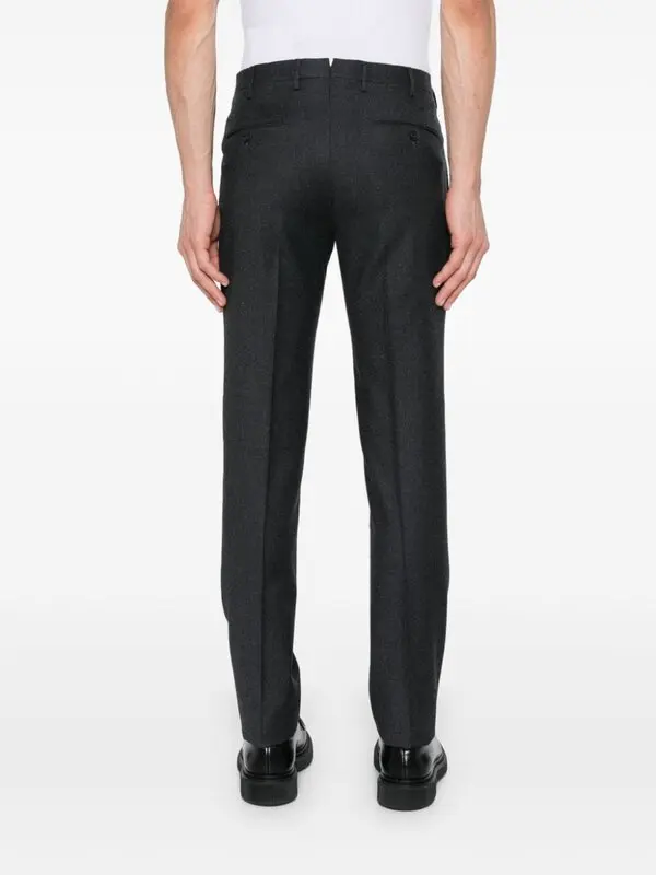 Incotex Virgin Wool Trousers - Grey