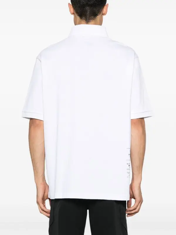 BOSS Rubberised-logo Polo Shirt