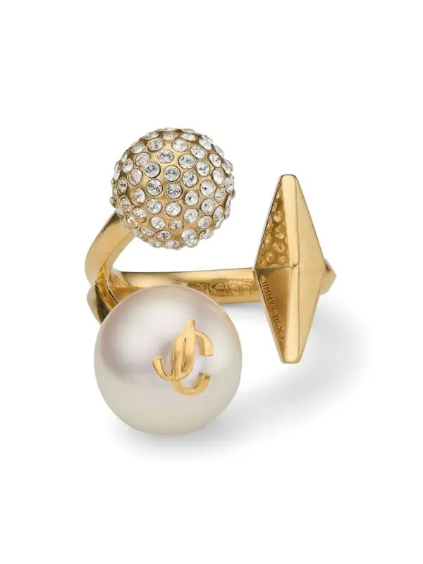 JIMMY CHOO Multi-charm Ring - Gold