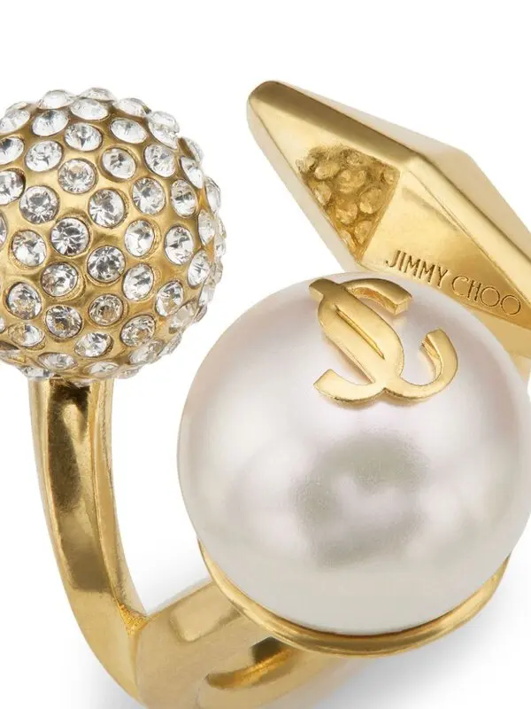 JIMMY CHOO Multi-charm Ring - Gold