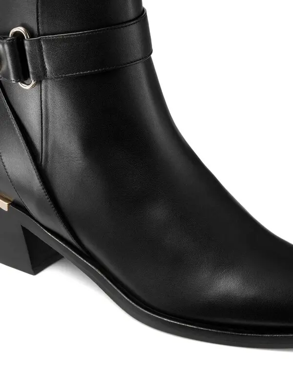JIMMY CHOO Noor 45mm Ankle Boots - Black