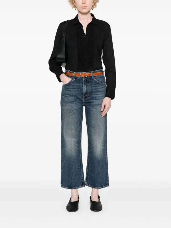 NILI LOTAN Nathael Shirt - Black