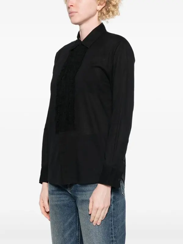 NILI LOTAN Nathael Shirt - Black
