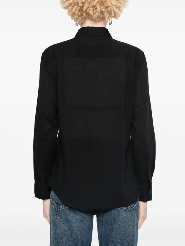 NILI LOTAN Nathael Shirt - Black