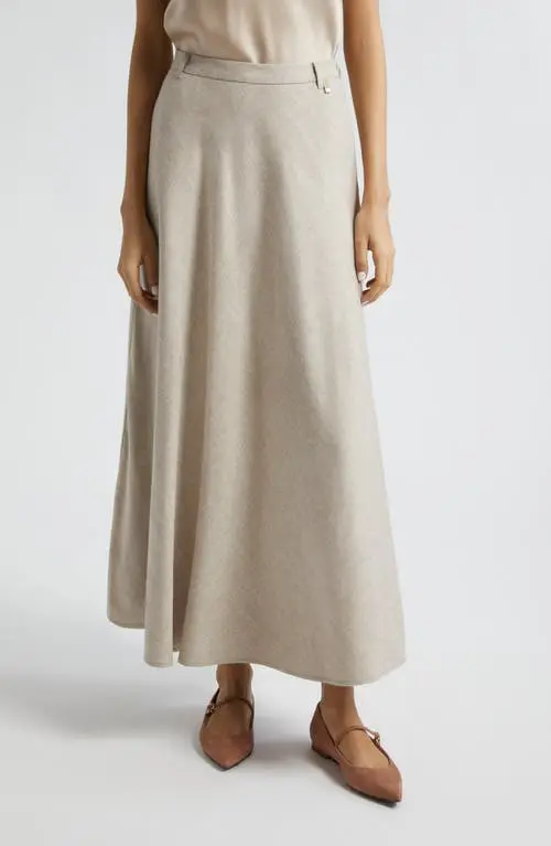 Herno Flannel Effect Skirt