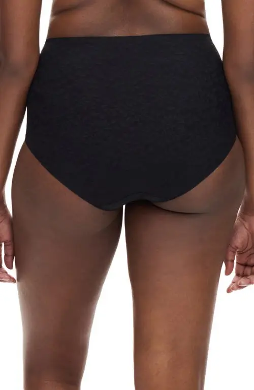 Chantelle Comfort Chic High Waist Control Briefs - Black