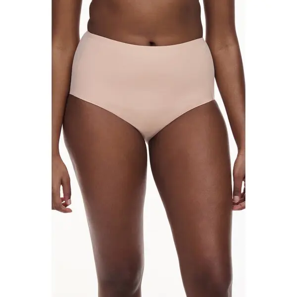 Chantelle Comfort Chic High Waist Control Briefs - Rose