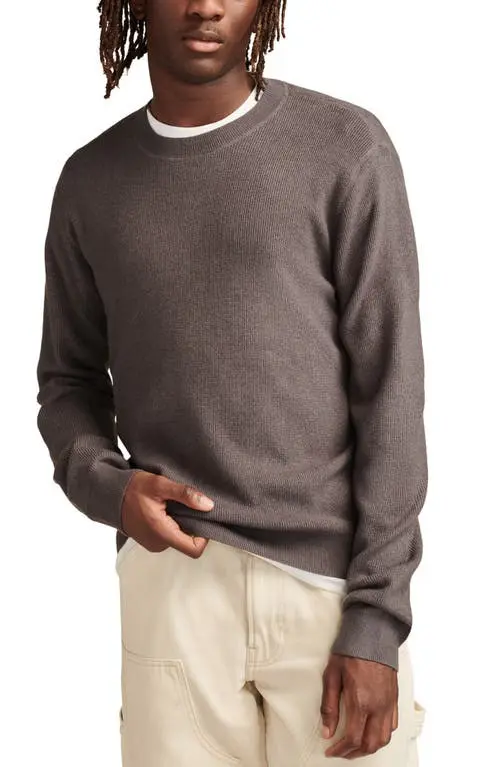 Lucky Brand Rib Crewneck Sweater
