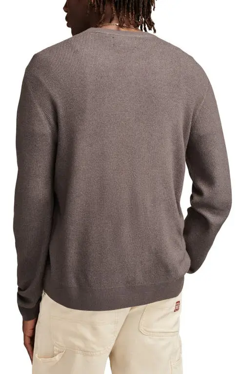 Lucky Brand Rib Crewneck Sweater