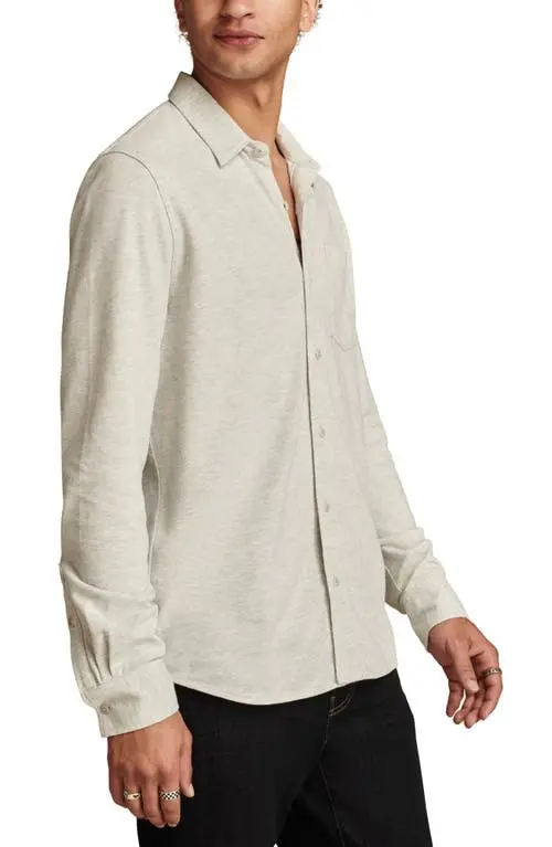 Lucky Brand Stretch Cotton Oxford Dress Shirt