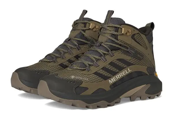 Merrell Moab Speed 2 Mid Gtx Hiking Shoes - Olive