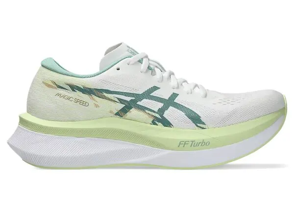 Asics Magic Speed 4 Sneakers - White/celadon