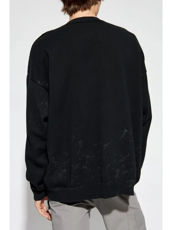 Balenciaga Logo-print Crewneck Sweatshirt