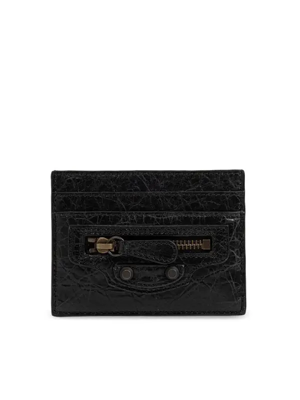 Balenciaga Le Cagole Card Holder - Black